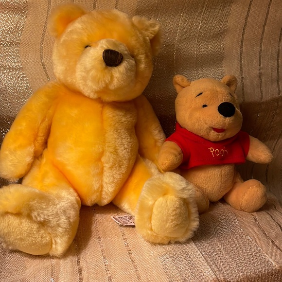 Mattel | Toys | Winnie The Pooh2 Stuffed Collectible Bears | Poshmark